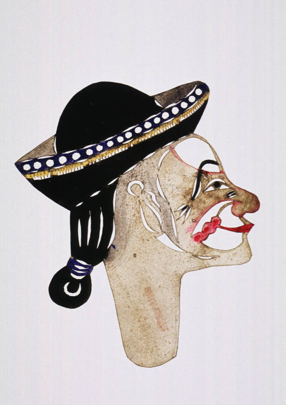 Shadow puppet head – Works – eMuseum