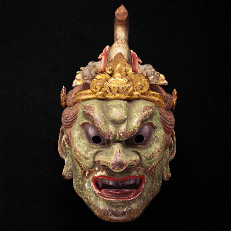 Gyodo mask of Dragon King – Works – eMuseum